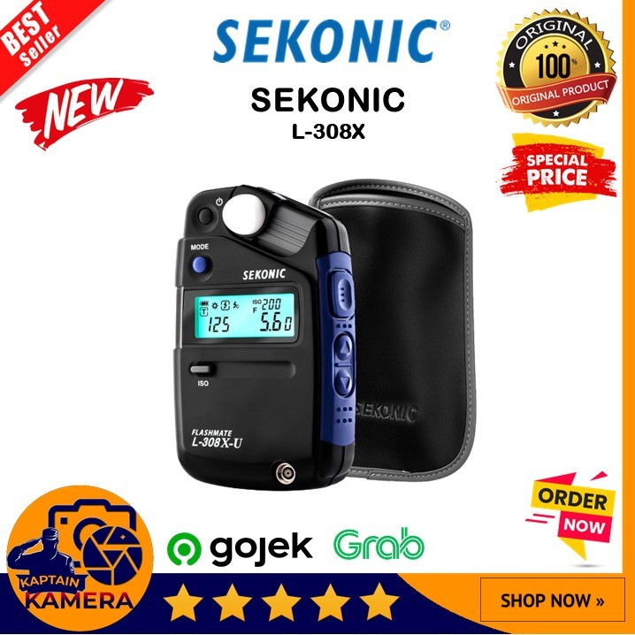 Jual Flash Meter Sekonic L-308X Flashmate Light Meter (LIGHT METER ...