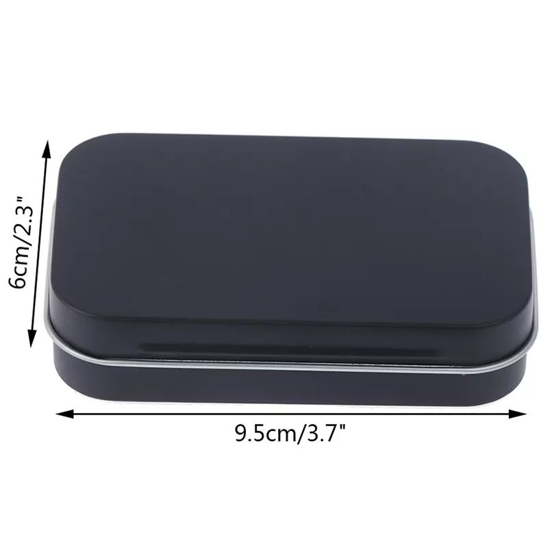 Jual box kotak kaleng kecil engsel mini tempat penyimpanan universal ...