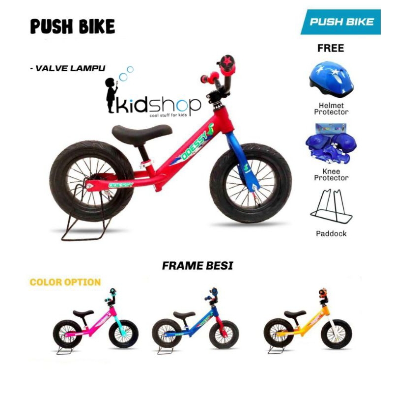 Jual [KID] PROMO MURAH Push Bike / Balance Bike / Sepeda Keseimbangan ...