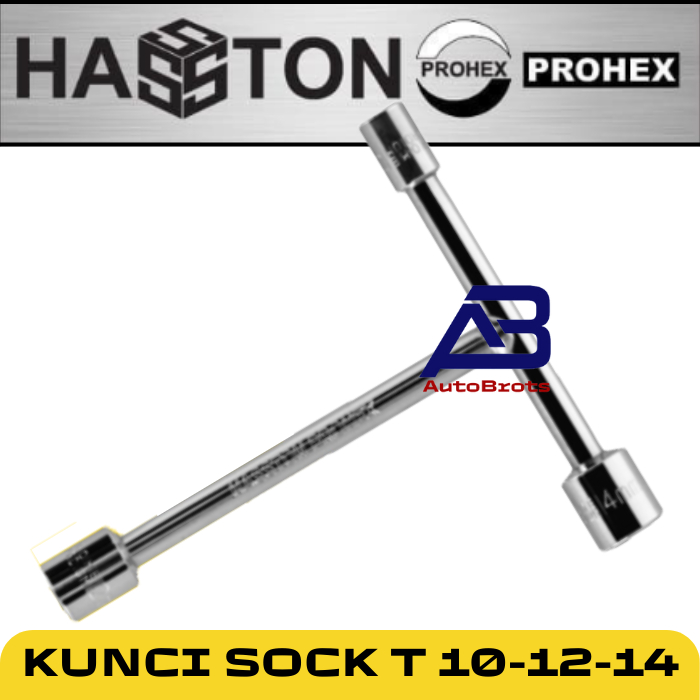 Jual HASSTON Kunci Sock T 10-12-14 / Kunci Y-Type 3 Way Model T 10x12x14 | Shopee Indonesia