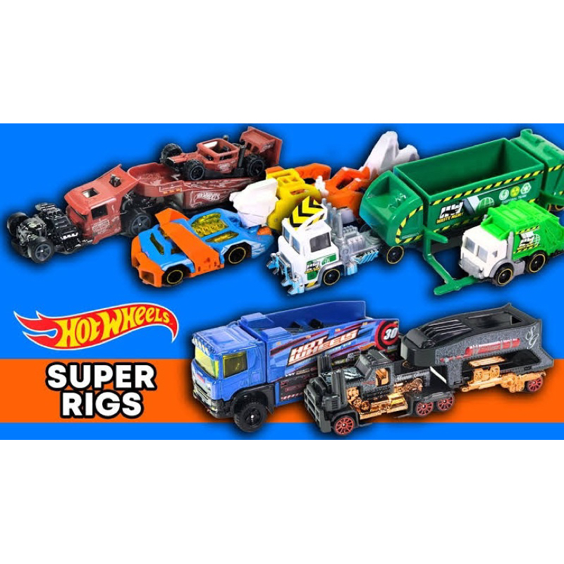 Jual HOT WHEELS - BDW51 - Super Rigs | Shopee Indonesia
