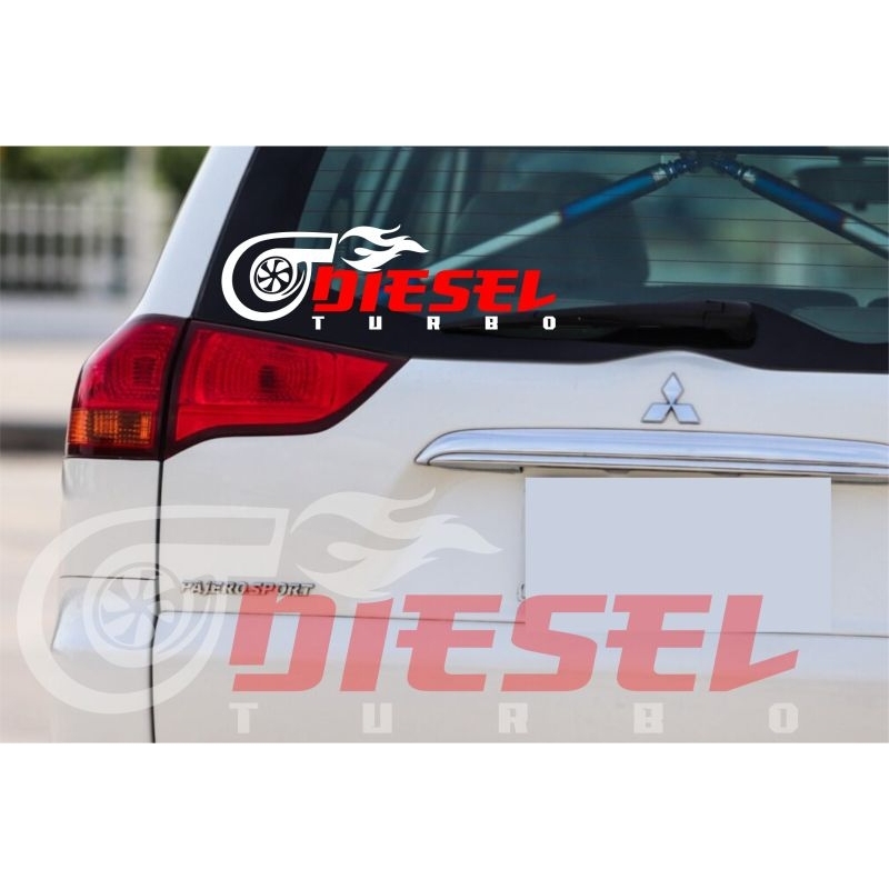 Jual STIKER DIESEL TURBO TERBARU INNOVA PAJERO FORTUNER | Shopee Indonesia