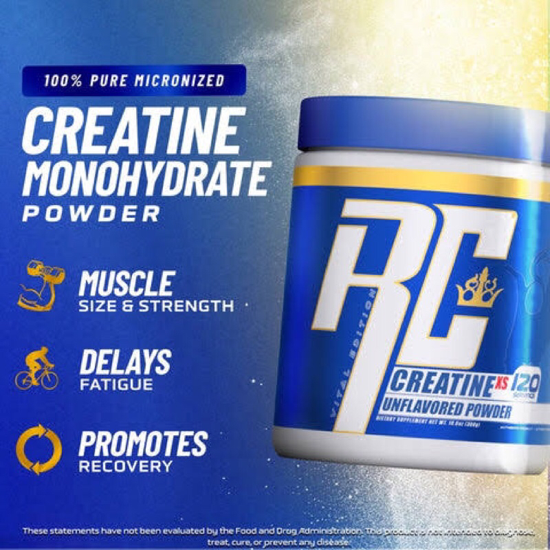 Jual RCSS creatine xs 300g 120 serving RONNIE COLMAN | Shopee Indonesia