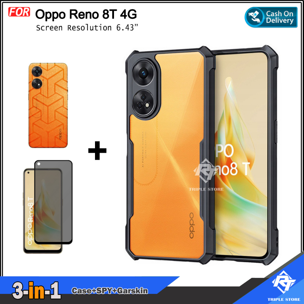 Jual Paket 3in1 Case Oppo Reno 4 4F Reno 5 4G 5G 5F Reno 6 4G 6 5G Reno ...
