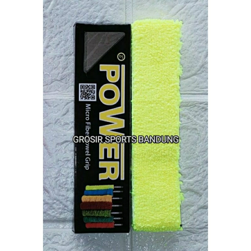 Jual GRIP POWER HANDUK KAIN MICRO FIBER BADMINTON BULUTANGKIS | Shopee ...
