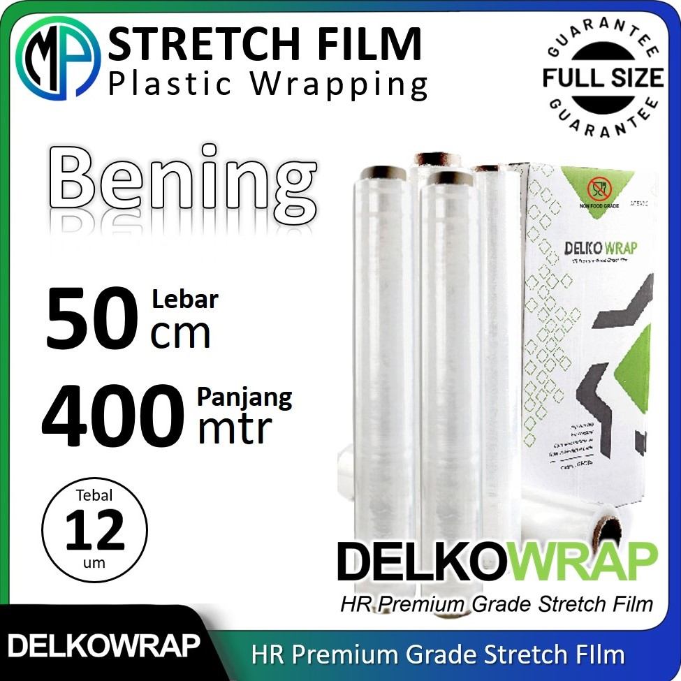 Jual Plastik Wrapping Barang Ukuran 50cm x 400m / Stretch Film Bening ...