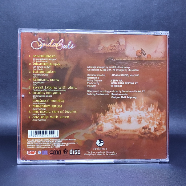 Jual CD SAMBASUNDA - SABILULUNGAN SUNDA BALI ( CD ORIGINAL ) | Shopee Indonesia