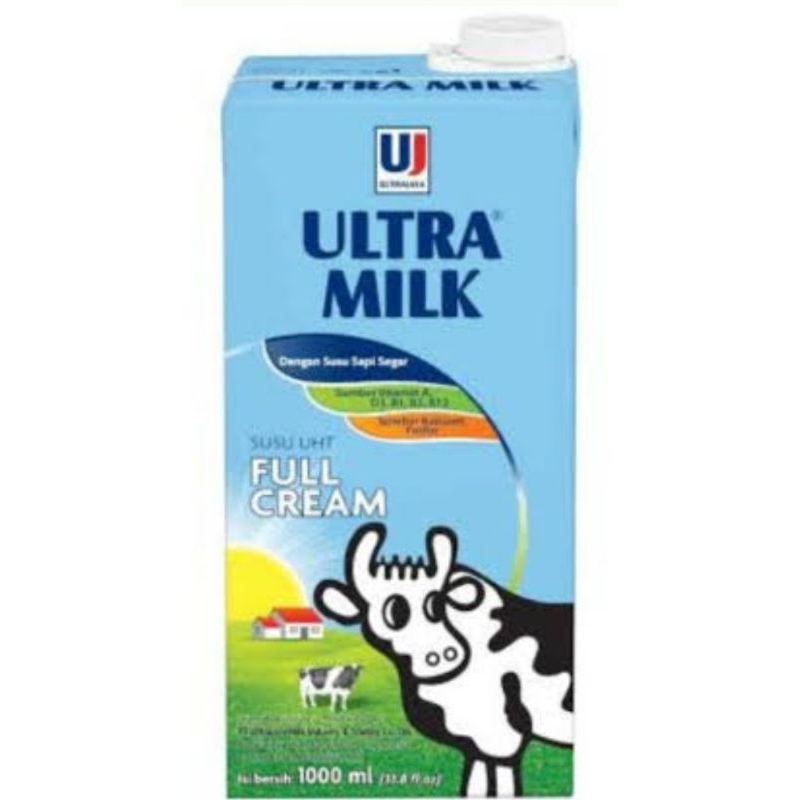 Jual ULTRA MILK FULL CREAM 1L | Shopee Indonesia
