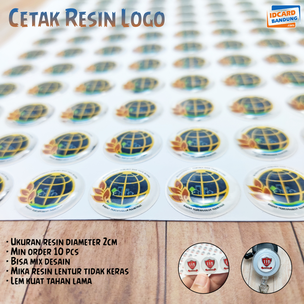 Jual Cetak Resin Logo Perusahaan Bulat Diameter 2cm Untuk Yoyo | Shopee ...