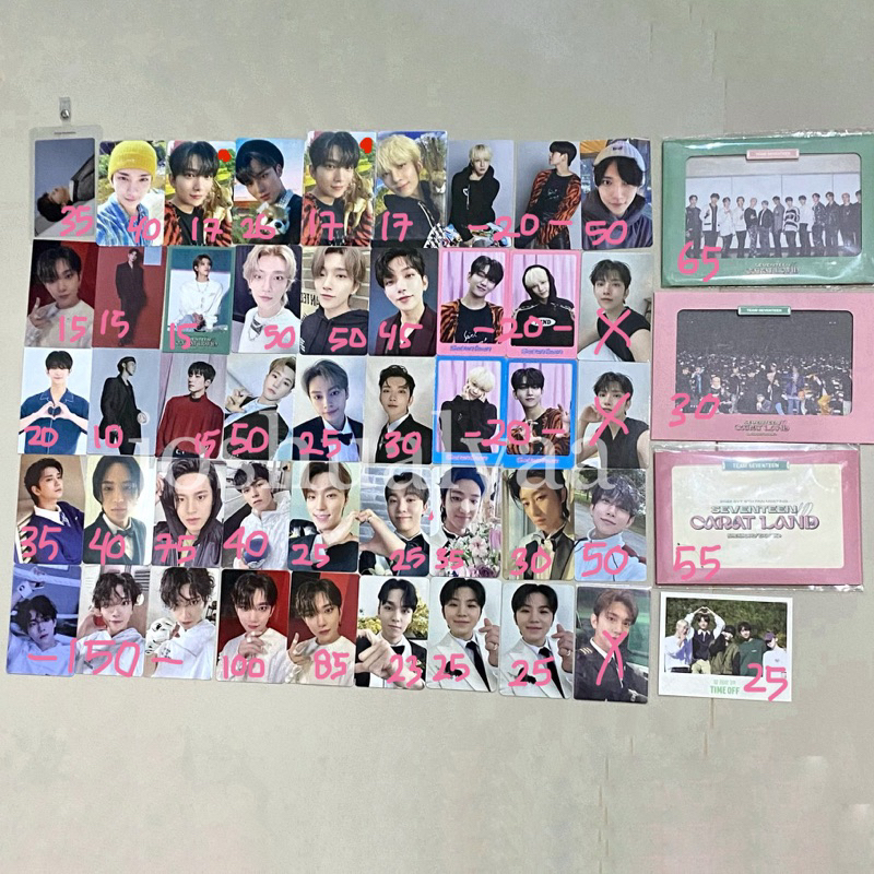 Jual [CLEARANCE SALE] All about joshua hong seventeen fml carver rusa ...