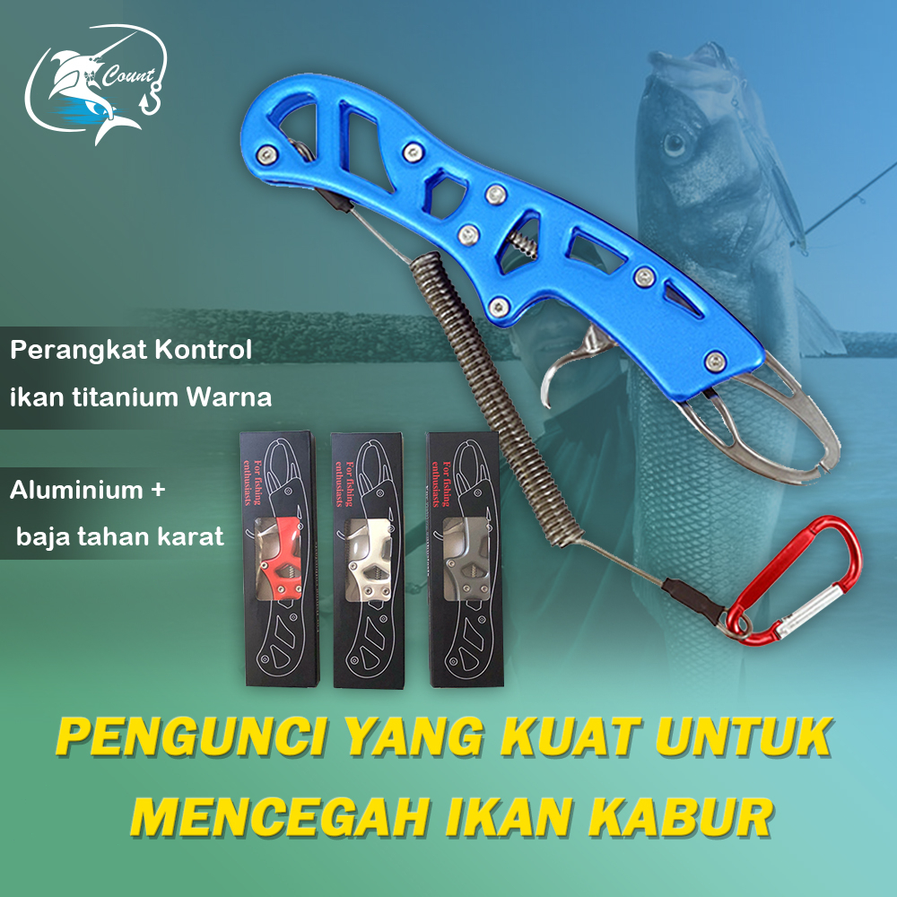 Jual Gunting Kail Pancing Ikan Stainless Steel / Grip Plier Penjepit ...