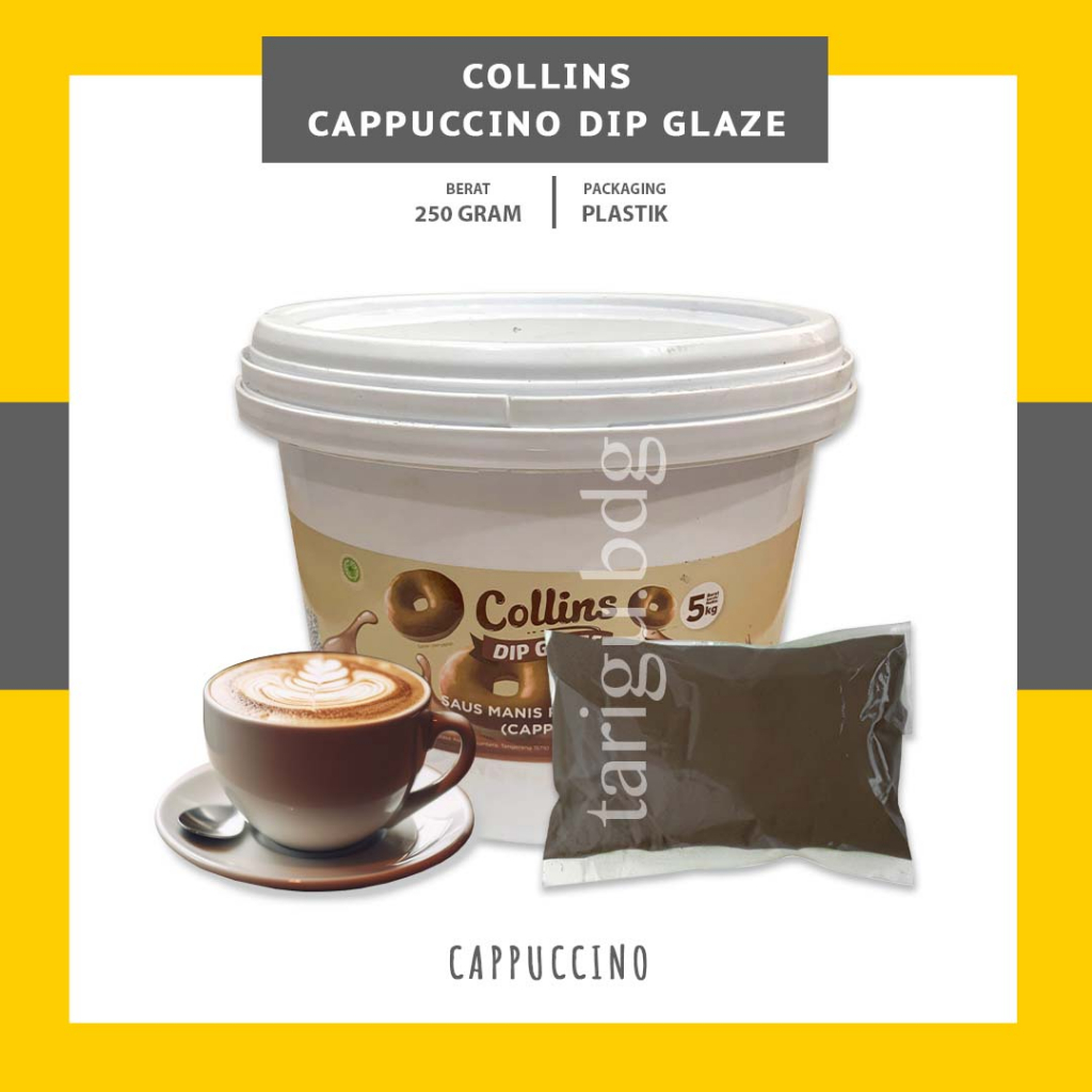 Jual DIP GLAZE COLLINS 250GR - TOPPING DONAT GLAZE COLIN - TOPING ...