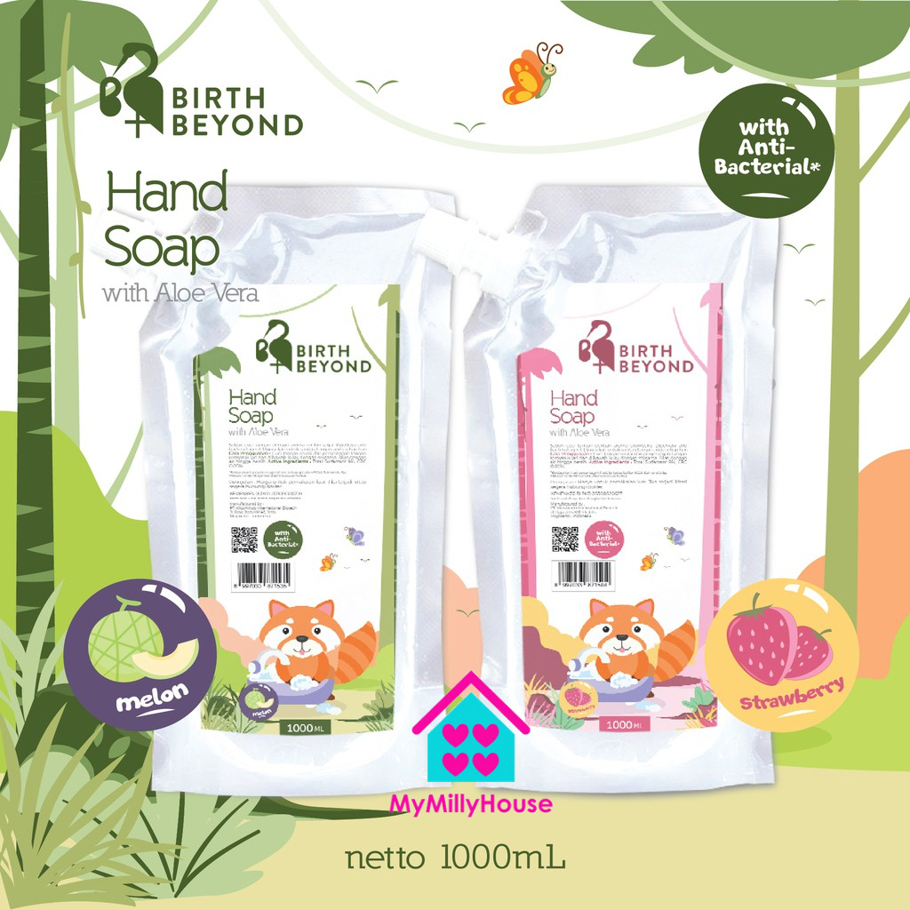 Jual Birth Beyond Hand Soap with Aloe Vera 1000ml | Shopee Indonesia