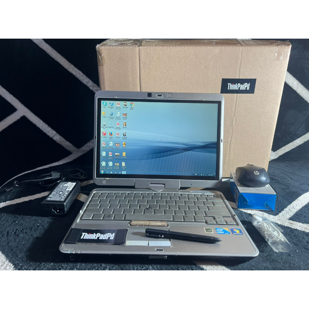 Jual Laptop Tablet Hp Elitebook 2740p Core i5 touch lengkap dengan pen ...