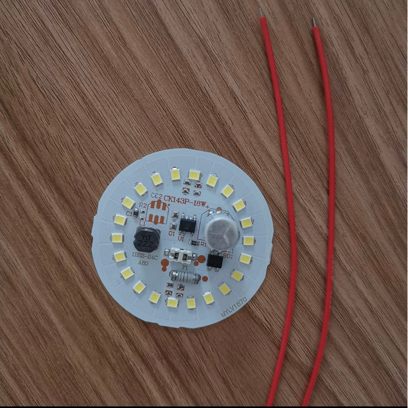 Jual LED PCB 18W Putih Terang Mesin Lampu Bohlam 18 watt AC 220 - 240 V ...