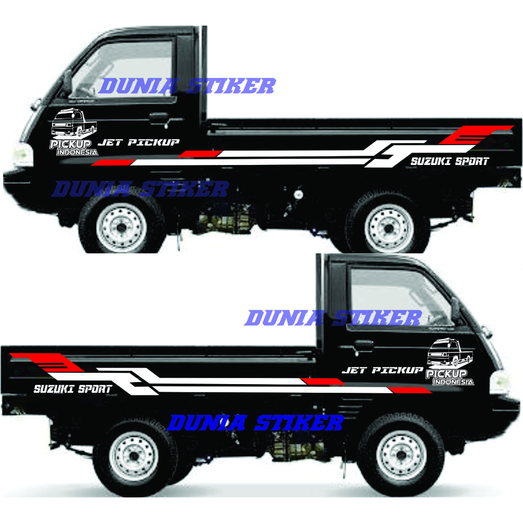 Jual stiker mobil pickup carry futura Stiker Pickup Indonesia stiker ...