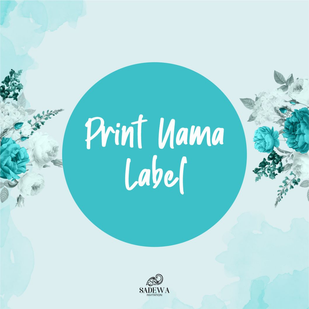 Jual Print Label Nama | Shopee Indonesia