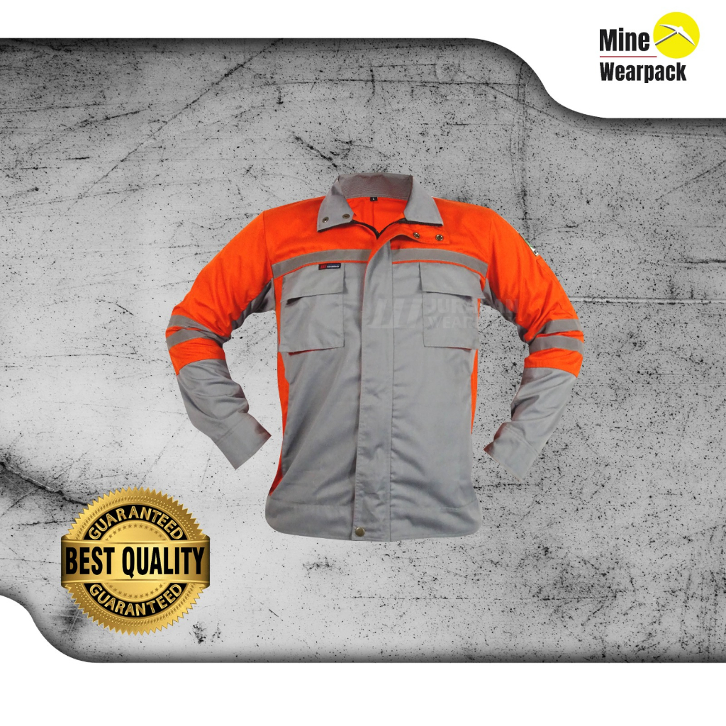 Jual Wearpack Safety Baju Seragam Proyek Tambang Caterpillar | Shopee ...
