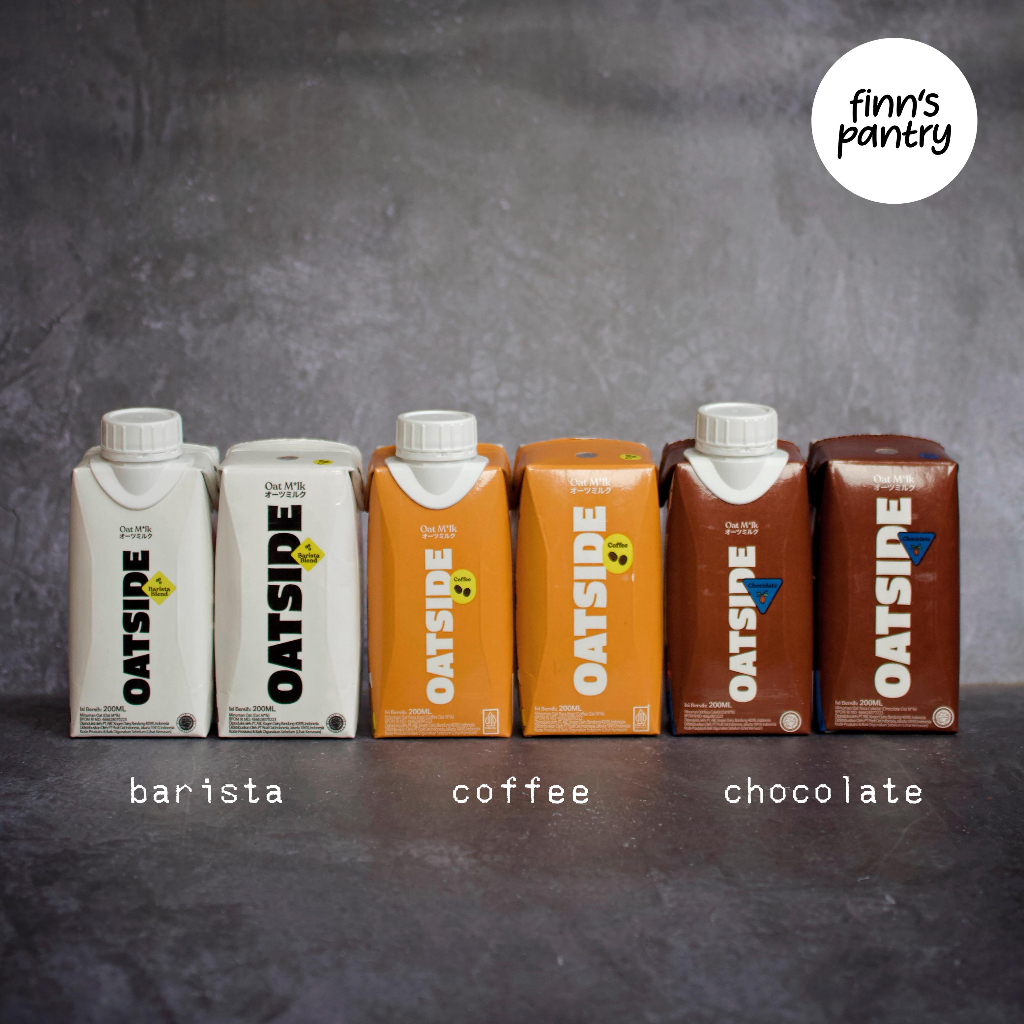 Jual OATSIDE Mini Oat Milk 200ML - Susu Oat Gandum Lactose & Dairy Free ...