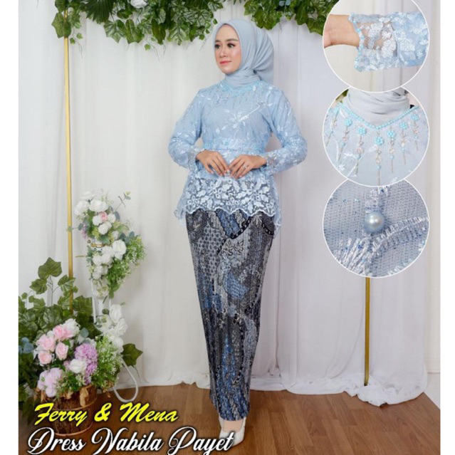 Jual SET KEBAYA TILE MODERN| KEBAYA| KEBAYA TERBARU| KEBYA WISUDA ...