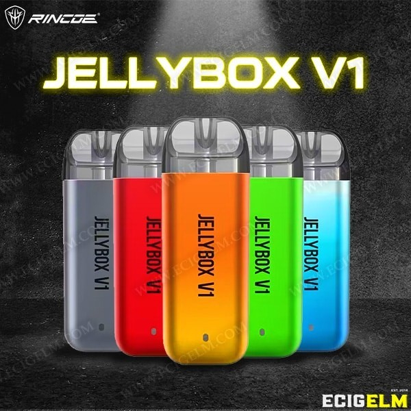 Jual NEW JELLYBOX V1 BY RINCOE JELLYBOX KIT 750 mAH AUTHENTIC POD KIT ...