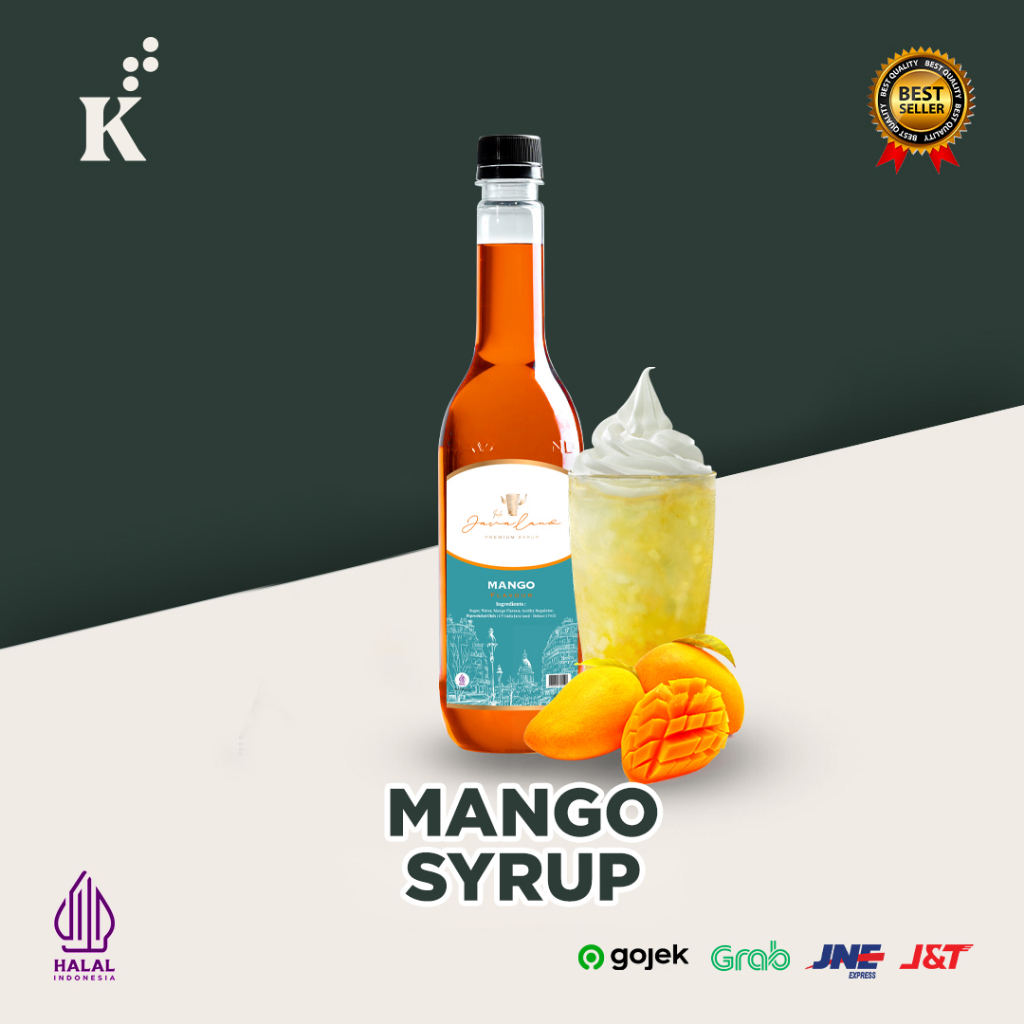 Jual Syrup Premium Javaland Sirup Aneka rasa Mango 620 Ml | Shopee ...