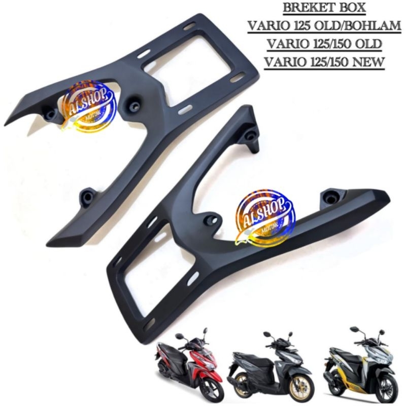 Jual BREKET BOX VARIO 125 VARIO 250 / BRACKET BOX MOTOR VARIO 150 FI ...