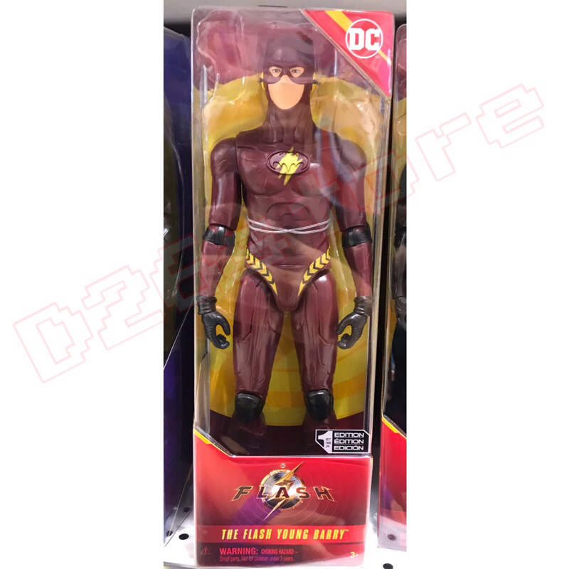 Jual Mainan Action Figure The Flash Young Barry Allen Batman Flash Logo Multiverse DC Spinmaster ...