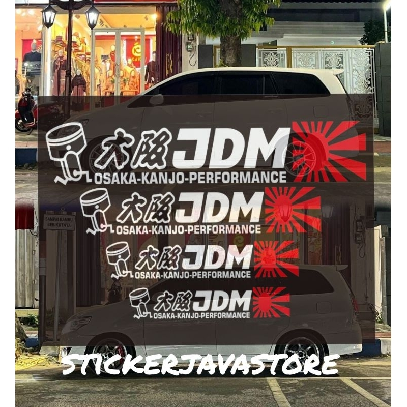 Jual STIKER MOBIL STIKER JDM OSAKA KANJO | Shopee Indonesia