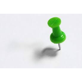 Jual PUSH PIN/PAKU KERTAS WARNA HIJAU 1 PCS | Shopee Indonesia