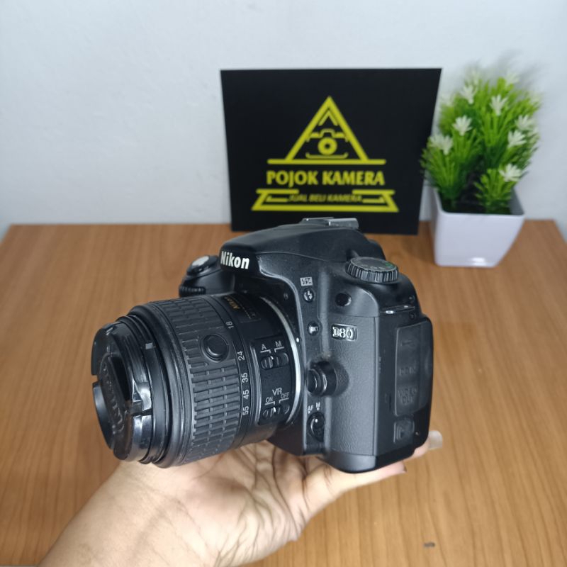 Jual DSLR Nikon d80 lensa kit 18-55mm Vr | Shopee Indonesia