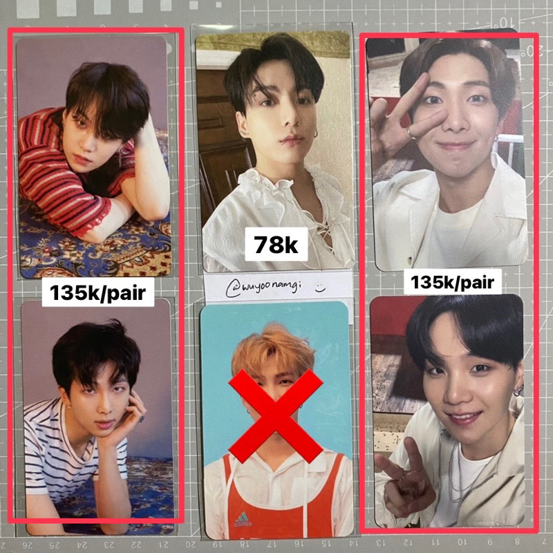 Jual PHOTOCARD BTS SUGA AGUST D YOONGI PC ALBUM JAPAN JP POB UMJ MOTS ...