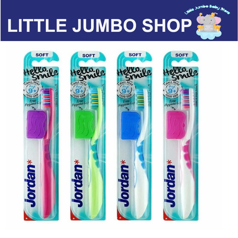 Jual Little Jumbo - JORDAN KID TOOTHBRUSH HELLO SMILE SOFT | SIKAT GIGI ...