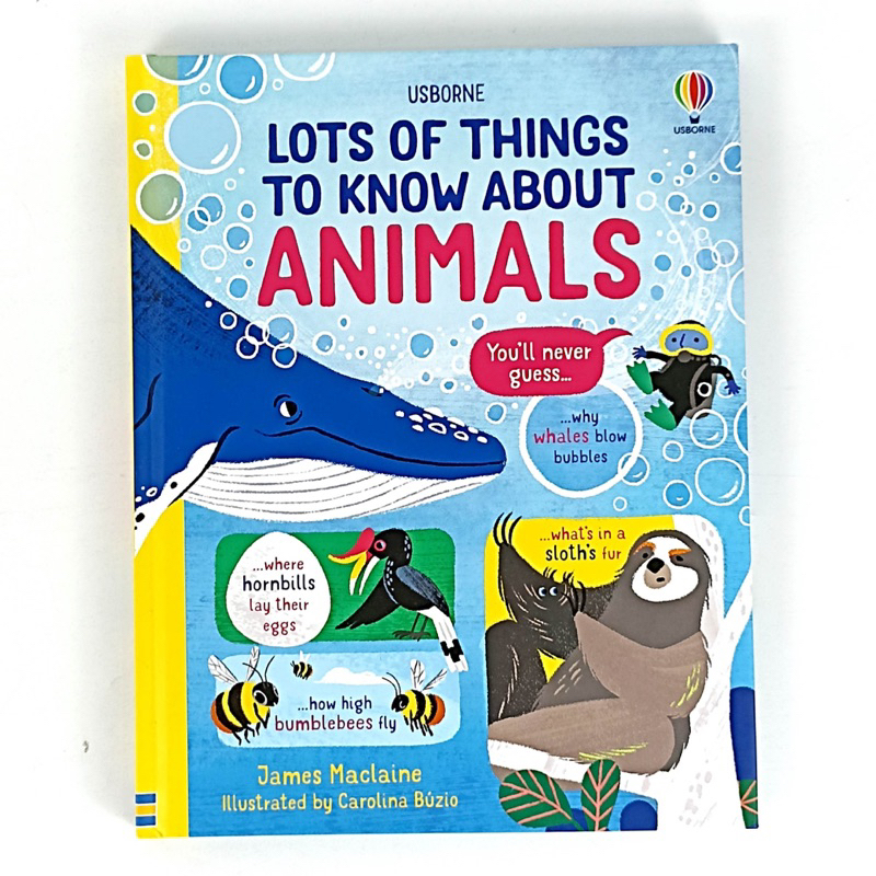 Jual USBORNE Lots of things to know about Animals/Space/Your Body ...