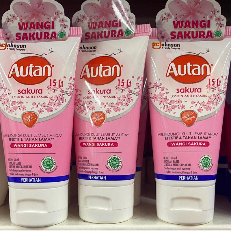 Jual Autan Lotion sakura 50ml | Shopee Indonesia