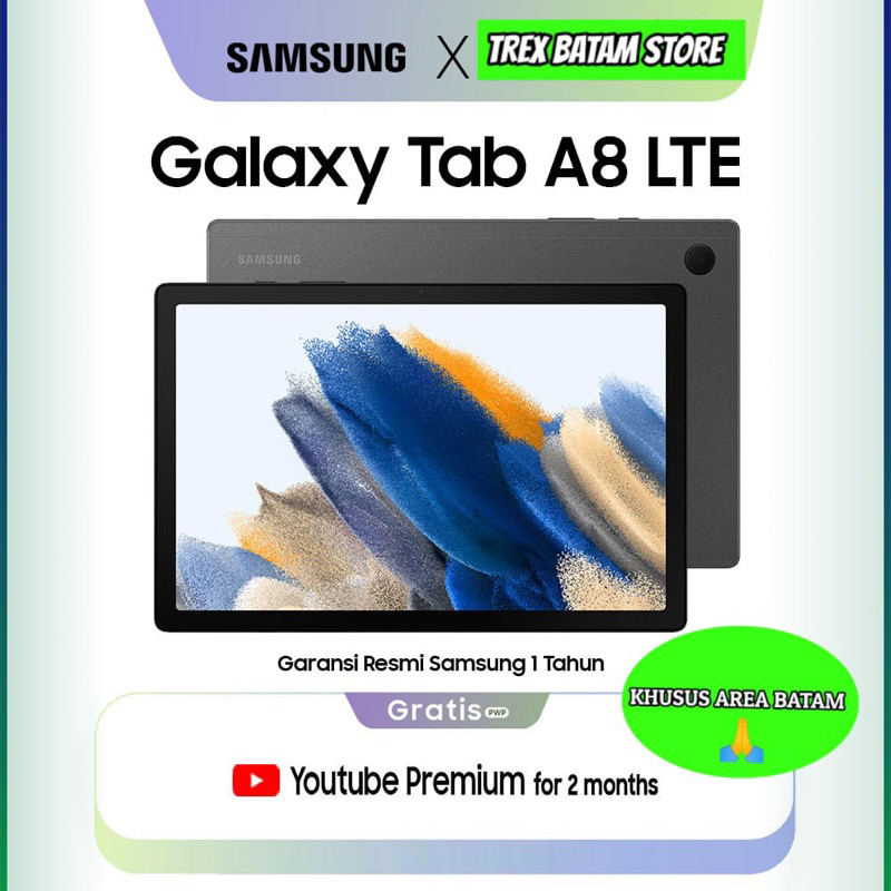 Jual SAMSUNG GALAXY TAB A8 LTE 4/128GB GARANSI RESMI [ BATAM ] | Shopee ...