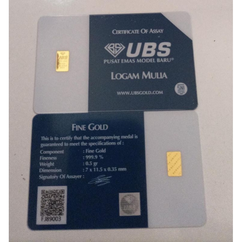 Jual UBS 0,5 Gram QR CODE | Shopee Indonesia