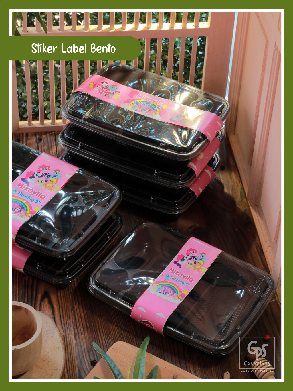 Jual Paket Stiker Label Bento Paperbelt Makanan Kotak Nasi Tasyakuran ...