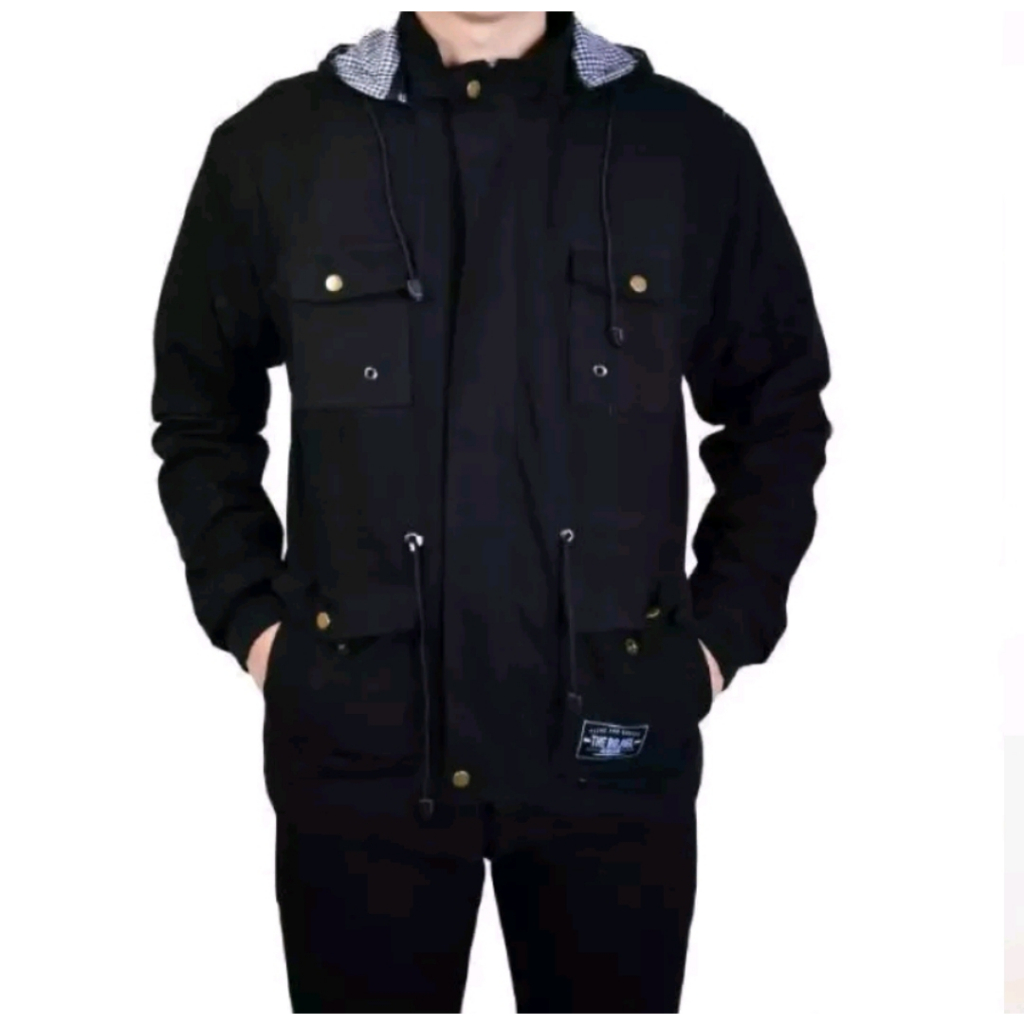Jual Jacket Parka Pria Premium Original Bahan Kanvas Tebal Model Korean ...