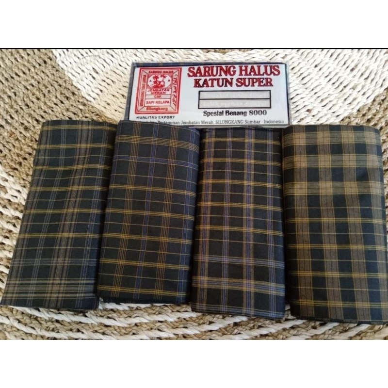 Jual sarung tenun sutra / sarung motif bugis datuak tuanku niniak mamak ...