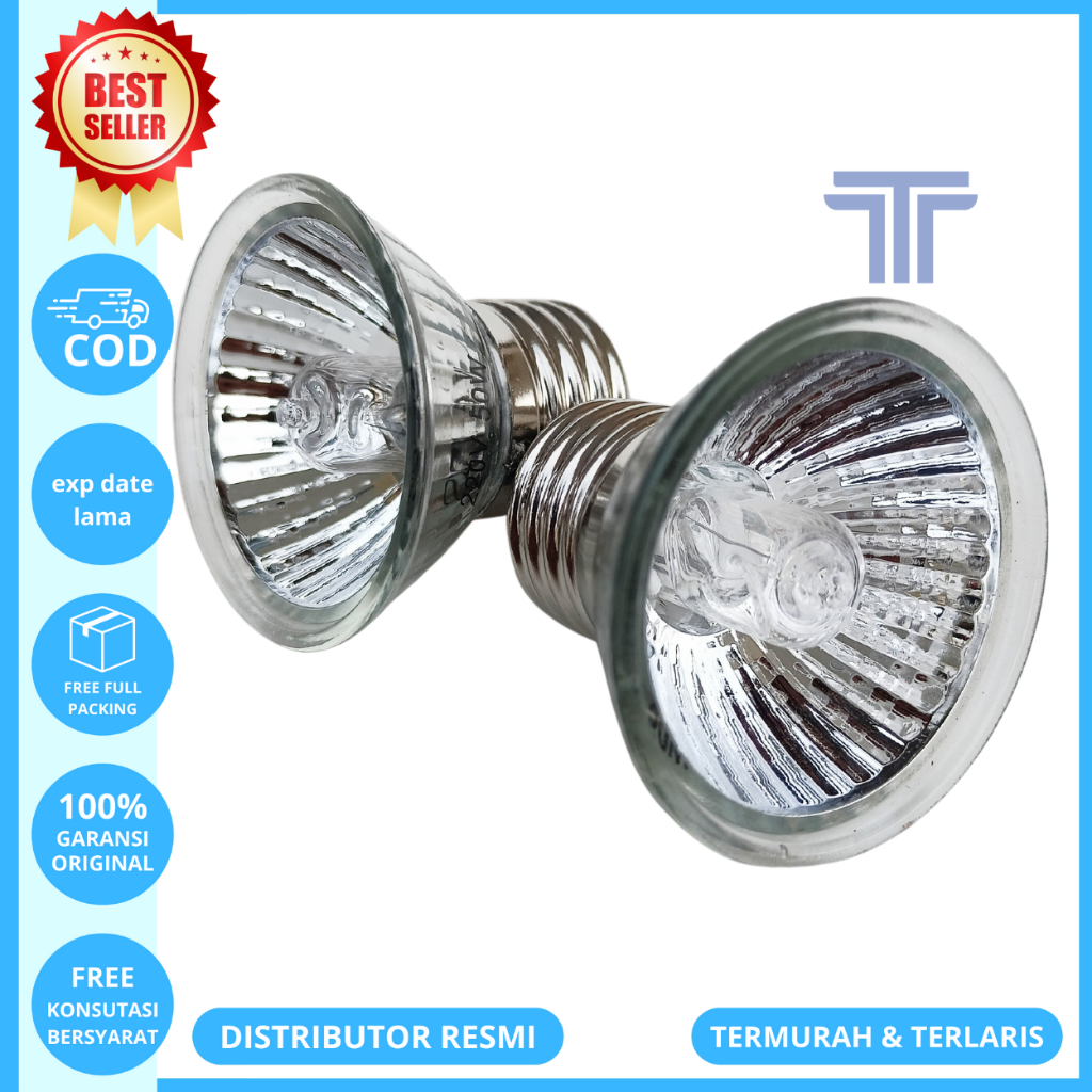 Jual LAMPU UVA UVB 25W 50W 75W Lampu Reptil Kura kura Kadal Iguana dll | Shopee Indonesia