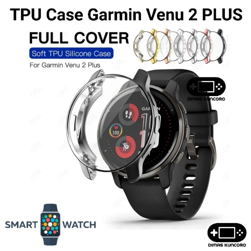 Jual TPU Case Garmin Venu 2 PLUS silicone silikon soft casing screen ...