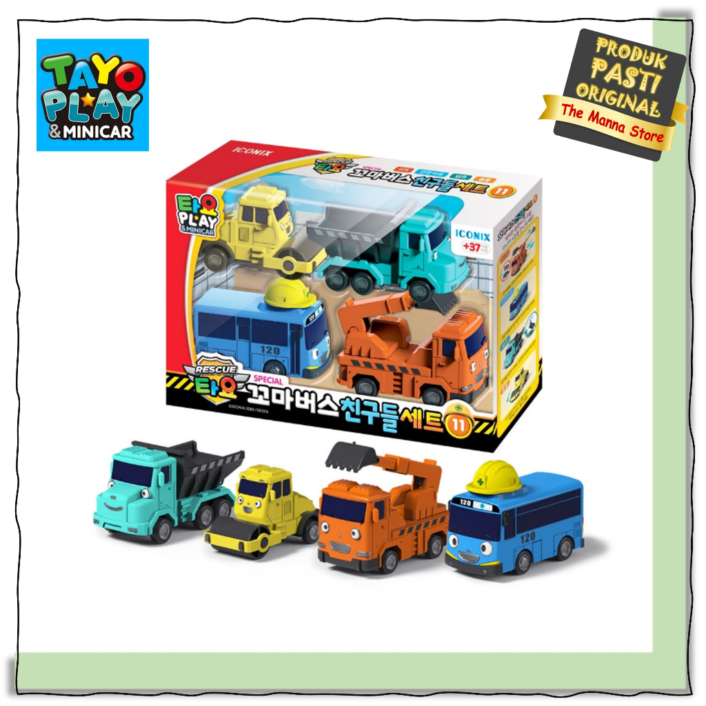 Jual Iconix Tayo The Little Bus Minicar Bus Set 11st Heavy Equipment ... Jual Iconix Tayo The Little Bus Minicar Bus Set 11st Heavy Equipment ...