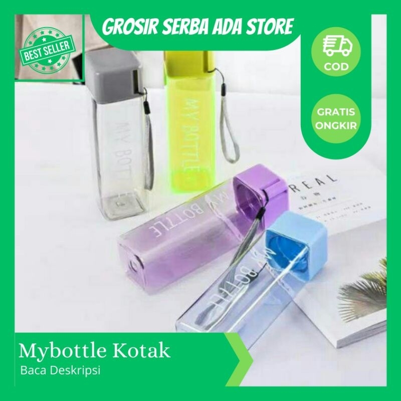 Jual BOTOL KOTAK / my botol / my bootle botol minum / botol ...