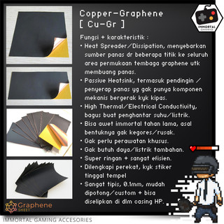 Jual [IM] Graphene Copper Sheet Thermal Sticker Graphite for Passive ...