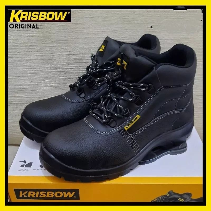 Jual Sepatu Safety Krisbow ARGON 6inch || Safety Shoes Krisbow ARGON 6 ...