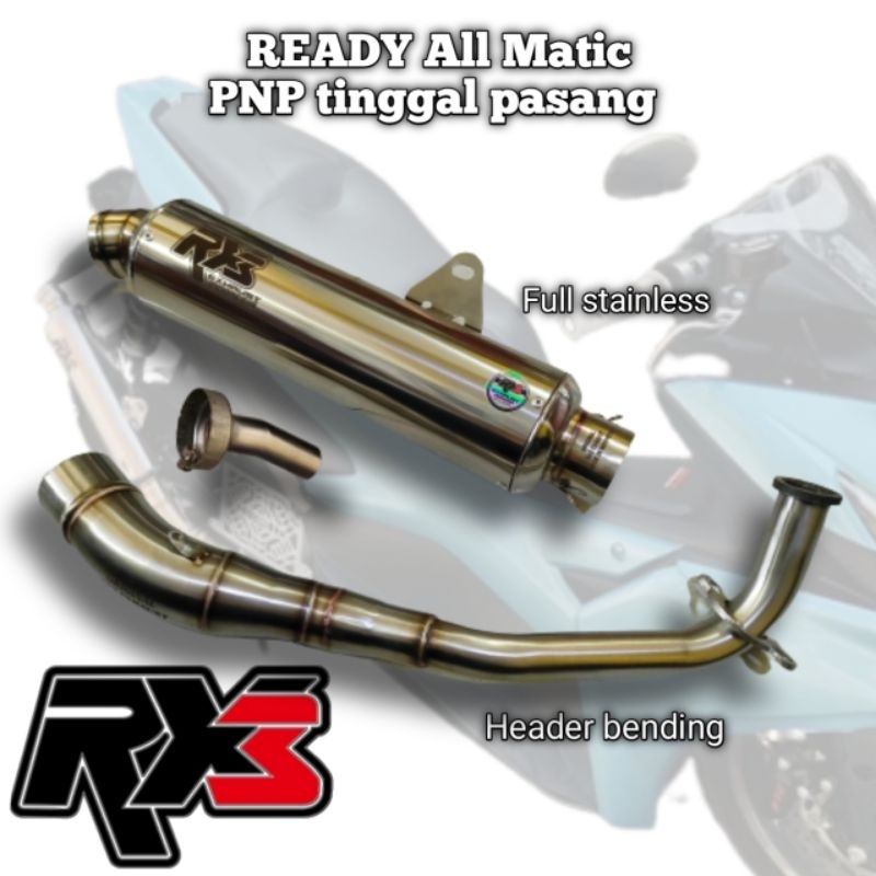 Jual knalpot Racing Aerox Nmax Pcx Vario ADV Lexy beat Scoopy original ...