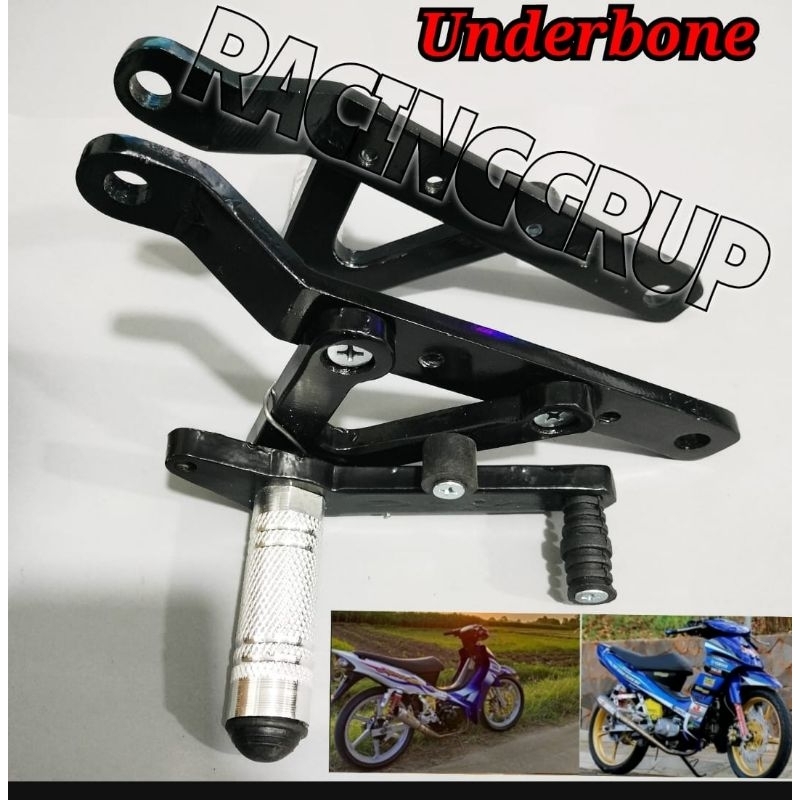 Jual Underbone Universal underbon footstep racing drag roderace herex ...