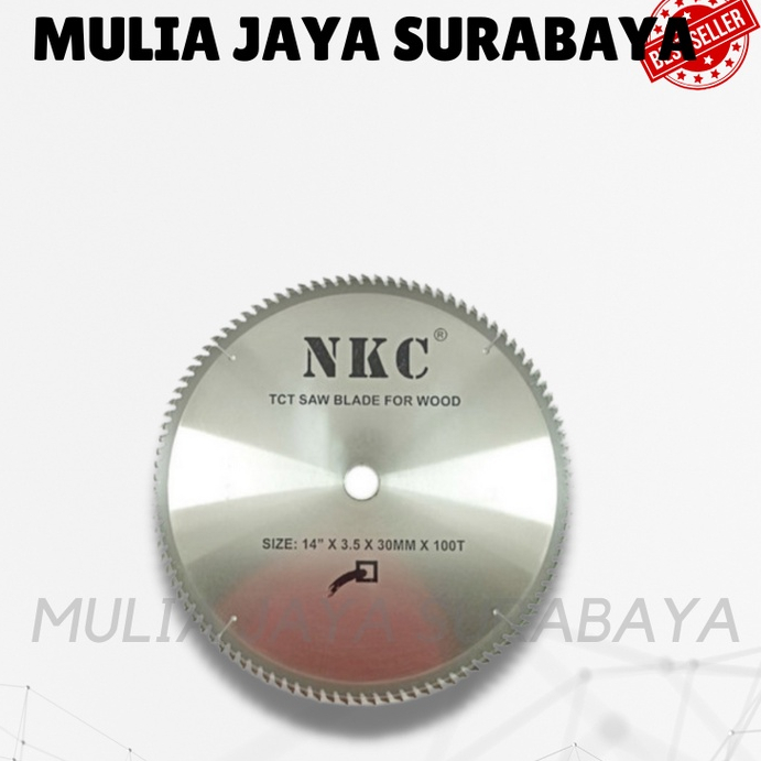 Jual Mata Gergaji Kayu NKC / Circular Saw 14" inch x 100T | Shopee ...