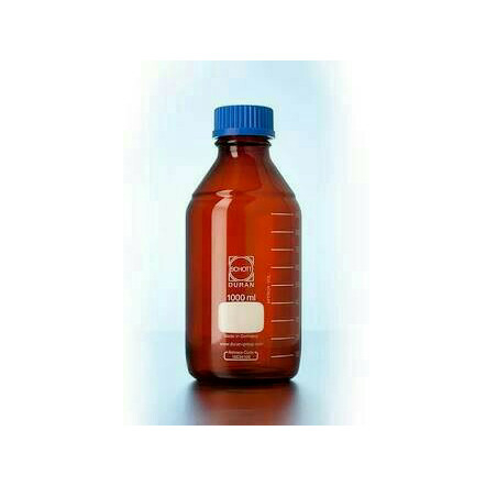 Jual DURAN Botol Sampel Coklat 1000 mL Laboratory Bottle Amber | Shopee ...